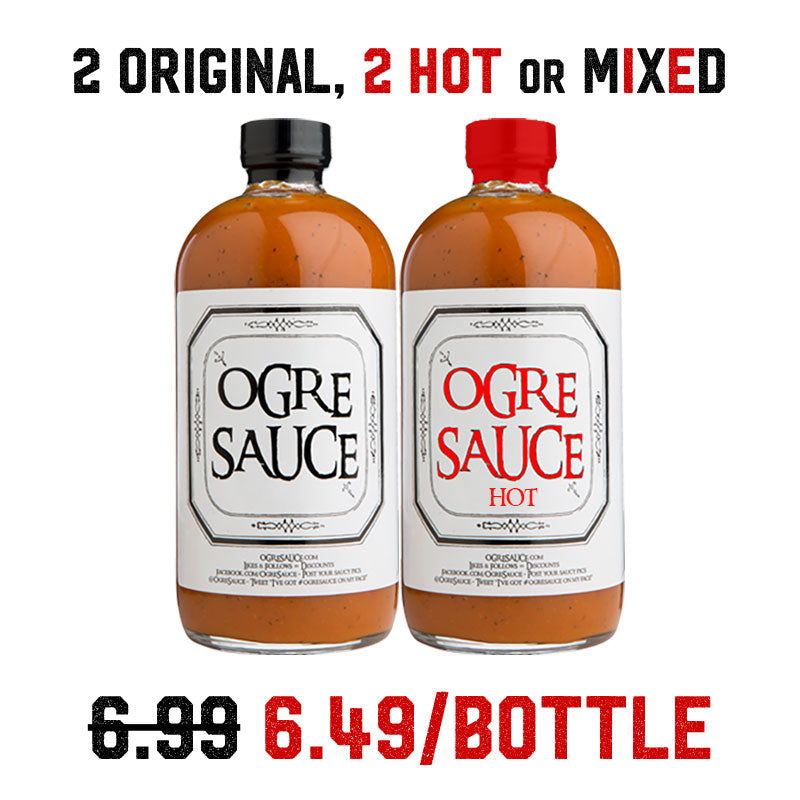 Ogre Sauce Craft BBQ Sauce - All Natural Gluten Free - Charlotte NC ...