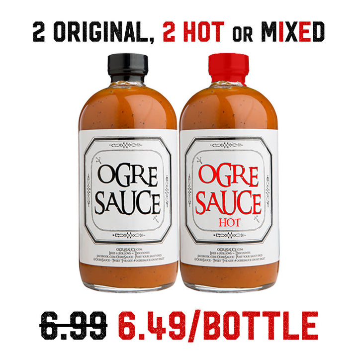 Ogre Sauce Craft BBQ Sauce - All Natural Gluten Free - Charlotte NC ...
